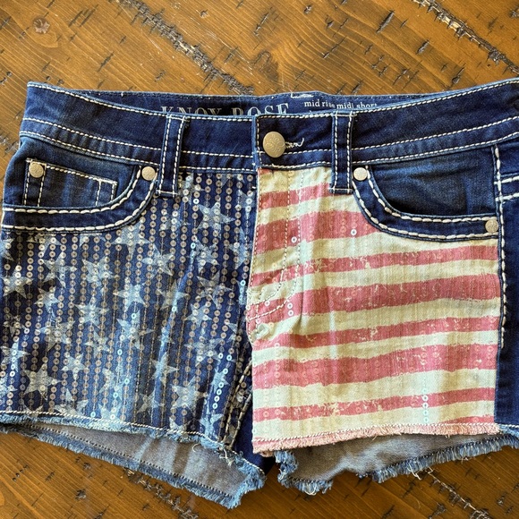 Knox Rose | Shorts | Red White Blue Knox Rose Womens Shorts | Poshmark